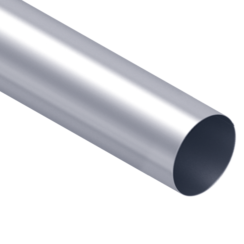 Fallrohr Zink 80 mm - Größe: 2 m x 80 mm | Covernit.de