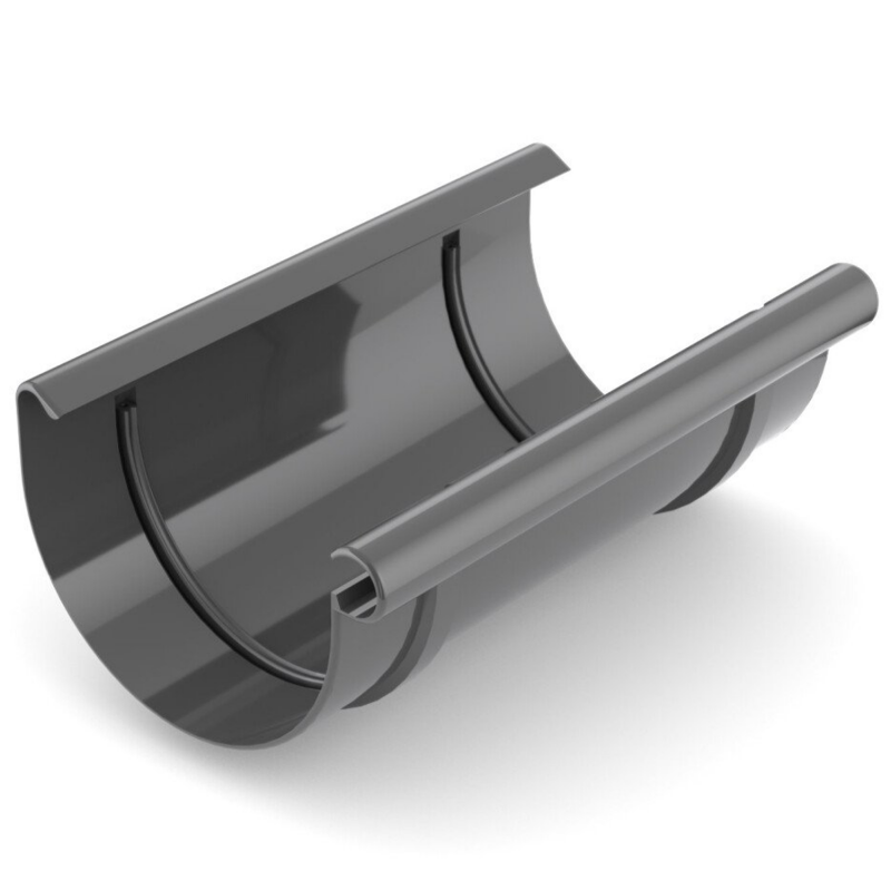 Conector de jgheab din PVC 75 mm - Culoare: antracit | Covernit.ro